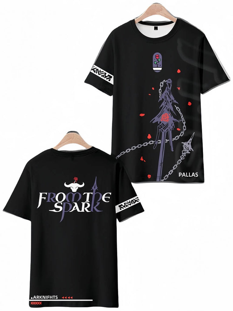 Arknights Pallas Character Style T-shirt – arknightshipship